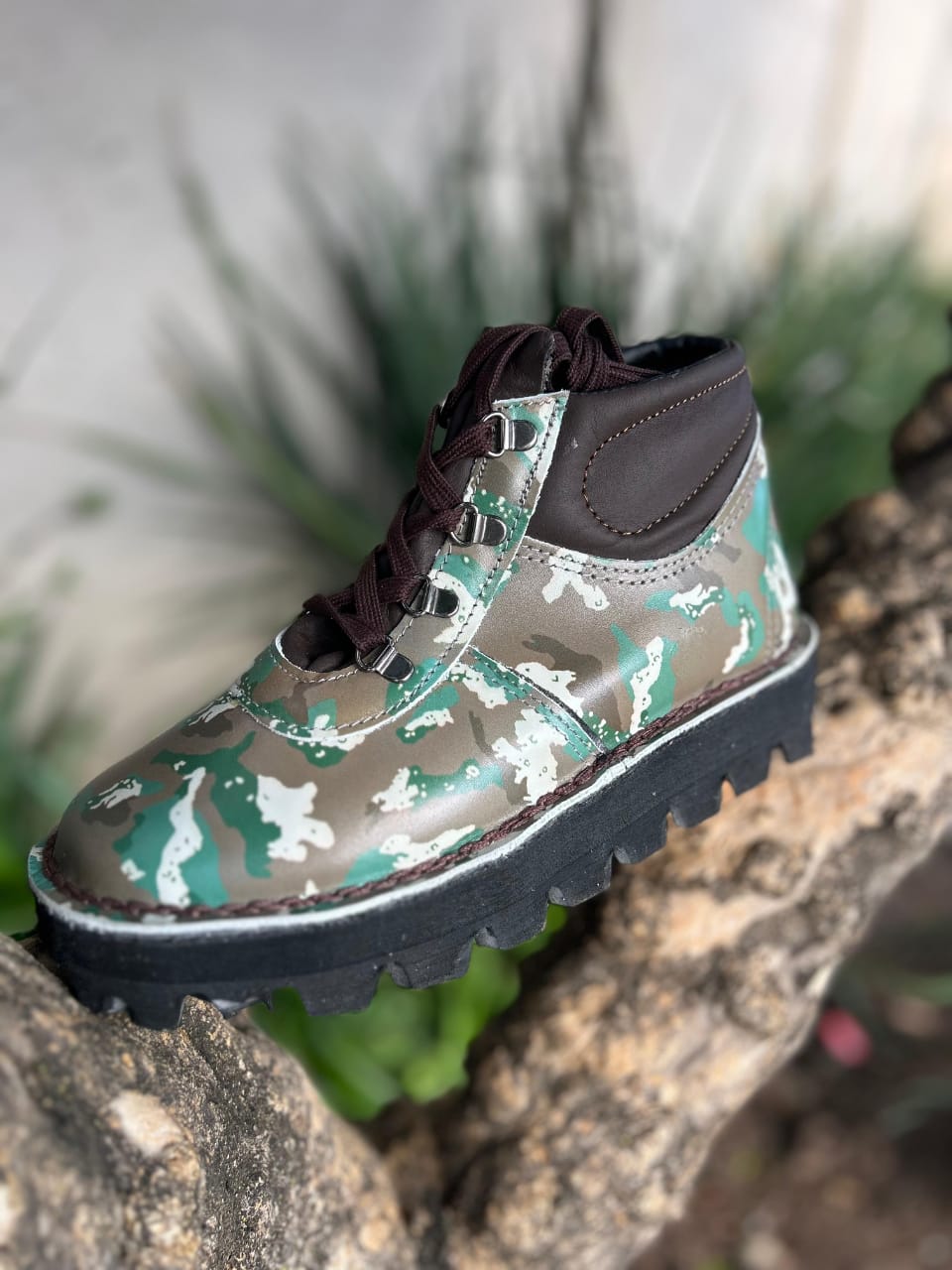 Camo Boots | Tom Shoes Manufacturing cc